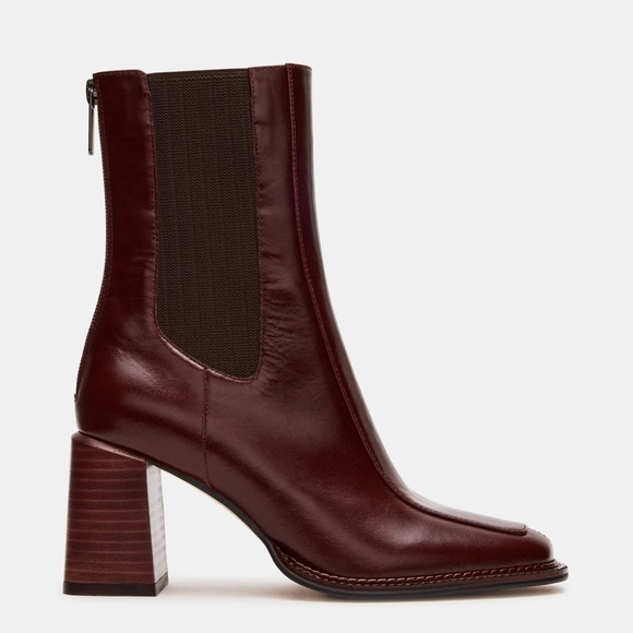 Steve Madden | Shoes | Steve Madden Downtown Brown Leather Boots Sz ...